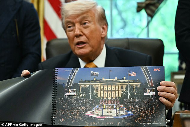 Dana White reveals insect infestation at Trump's White House is ...
