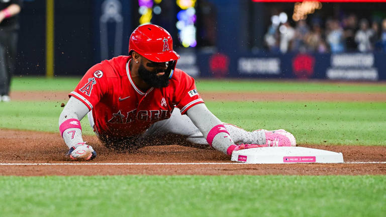 Jo Adell is sacrificing home runs for batting average – and it's making ...