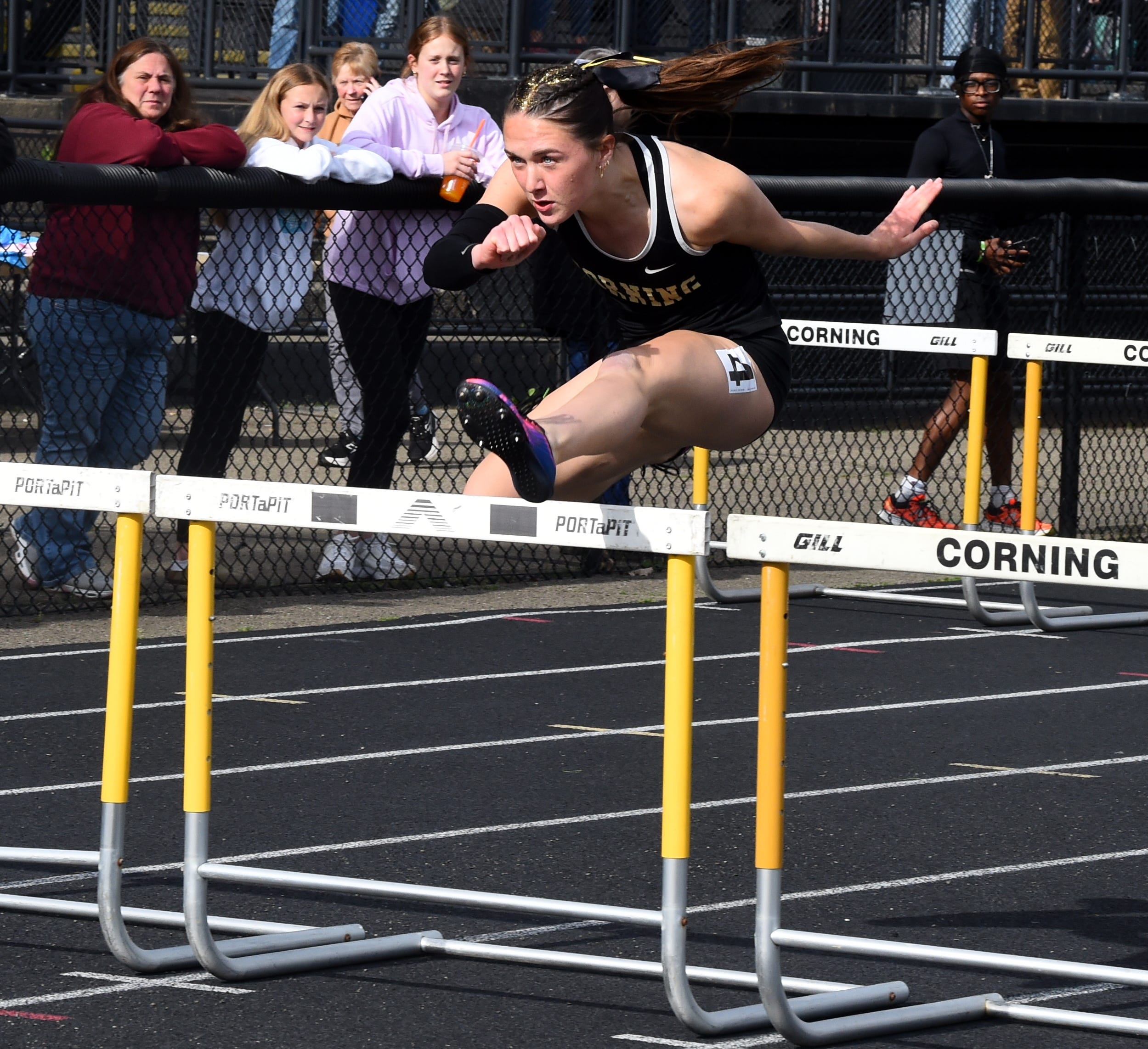 Corning's Cella McLaughlin chases more state gold in track & field