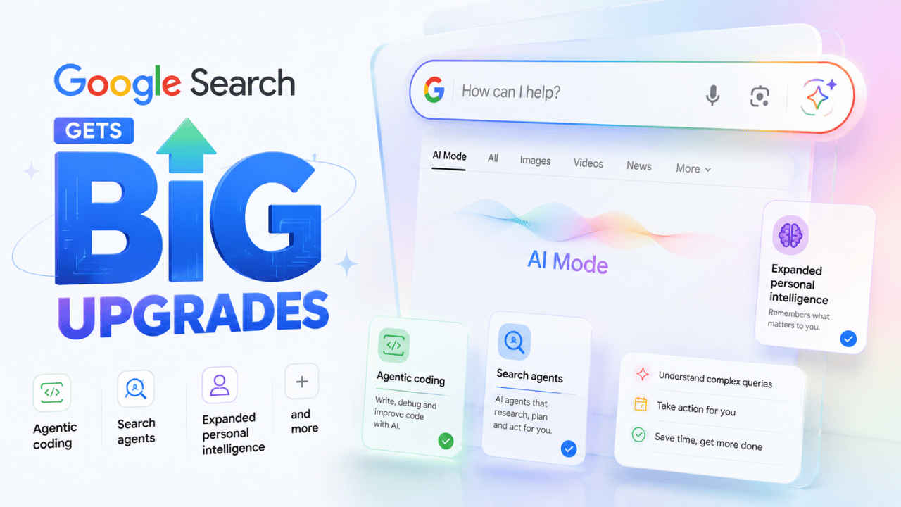 Google Search gets big upgrades: Agentic coding, search agents ...