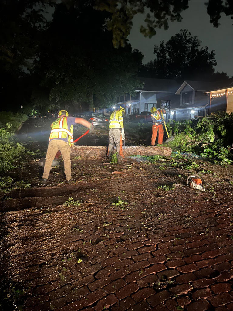 Manhattan crews continue storm cleanup after severe weather