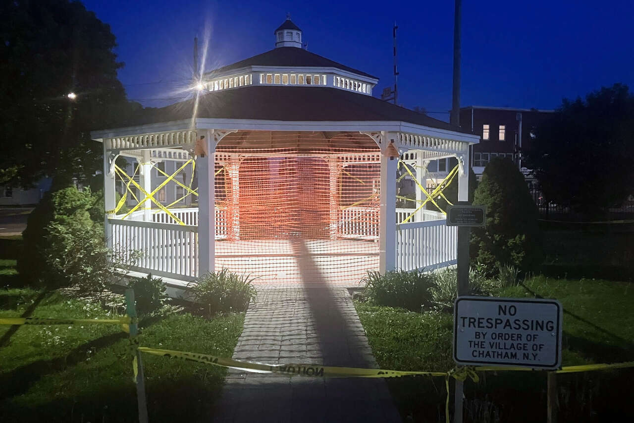 Homeless sex offender living in village gazebo sparks uproar in Chatham
