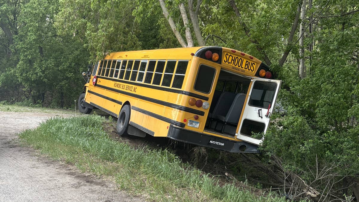 Injuries reported as school bus carrying 30 children crashes in central ...