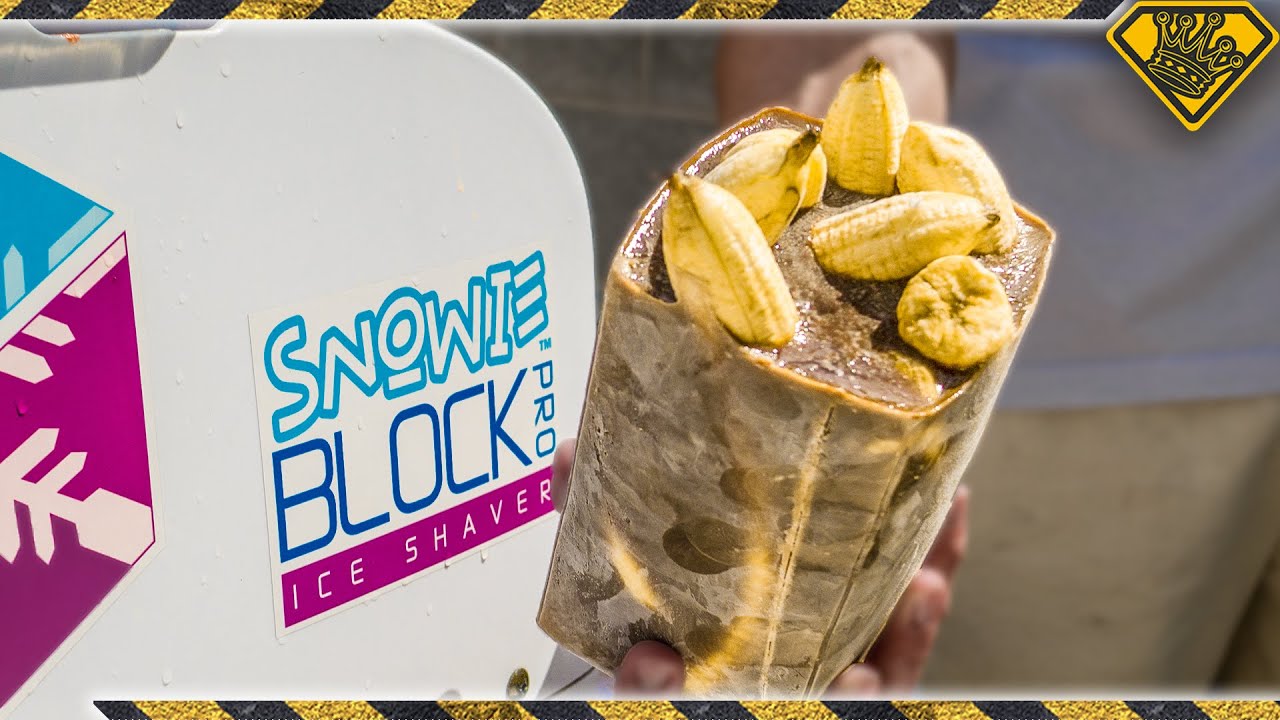 Can you make snow cones out of 100% fruit?