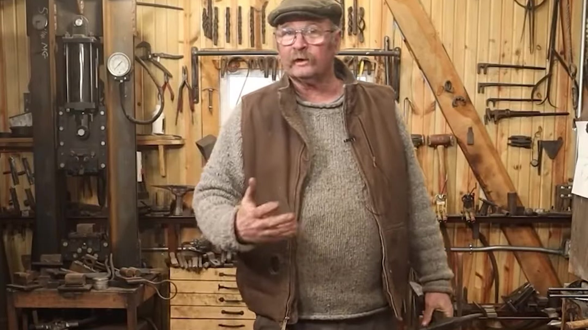Anvil upgrade at blacksmith shop