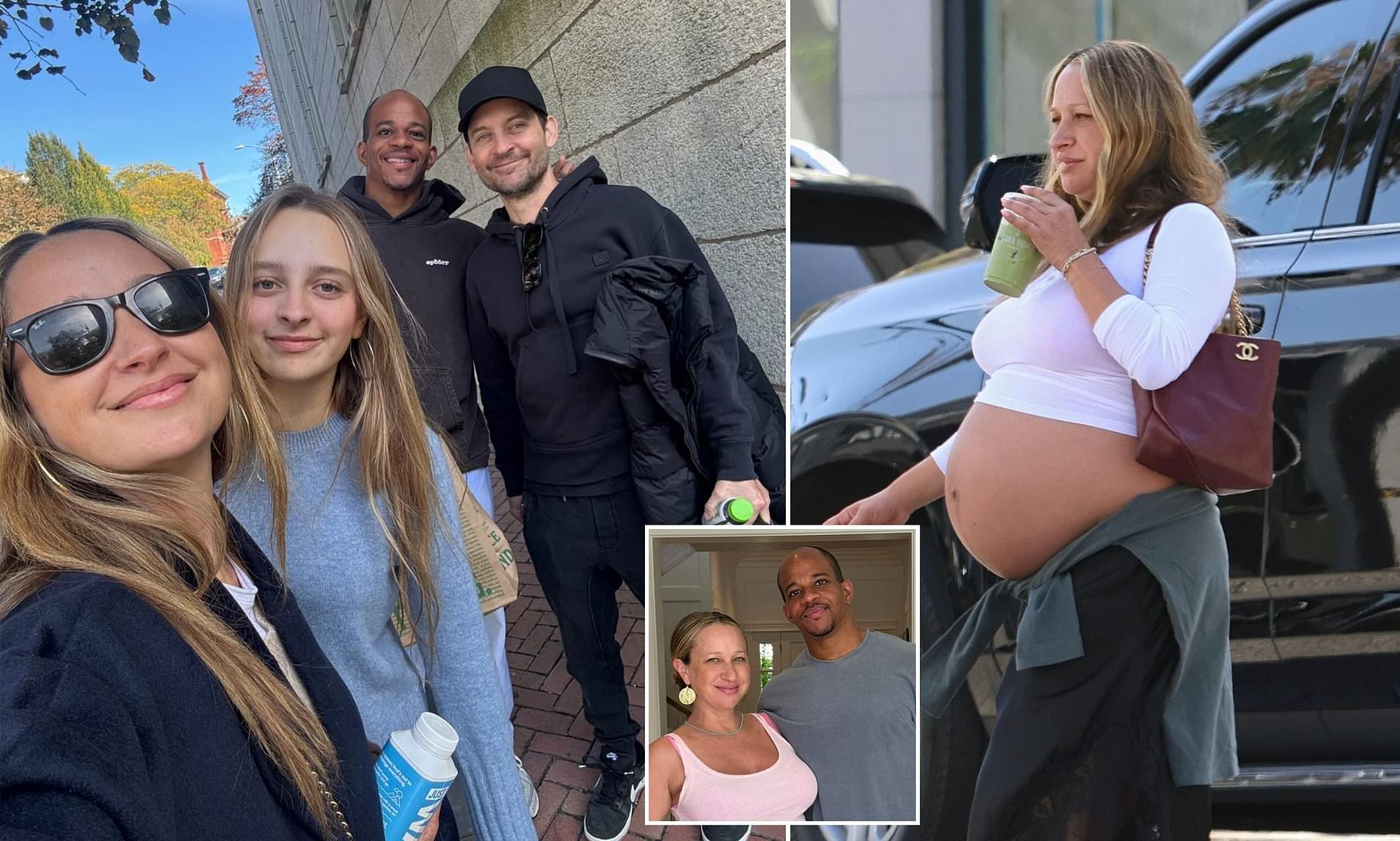 Tobey Maguire S Pregnant Ex Jennifer Meyer 49 Reveals She Is Finally