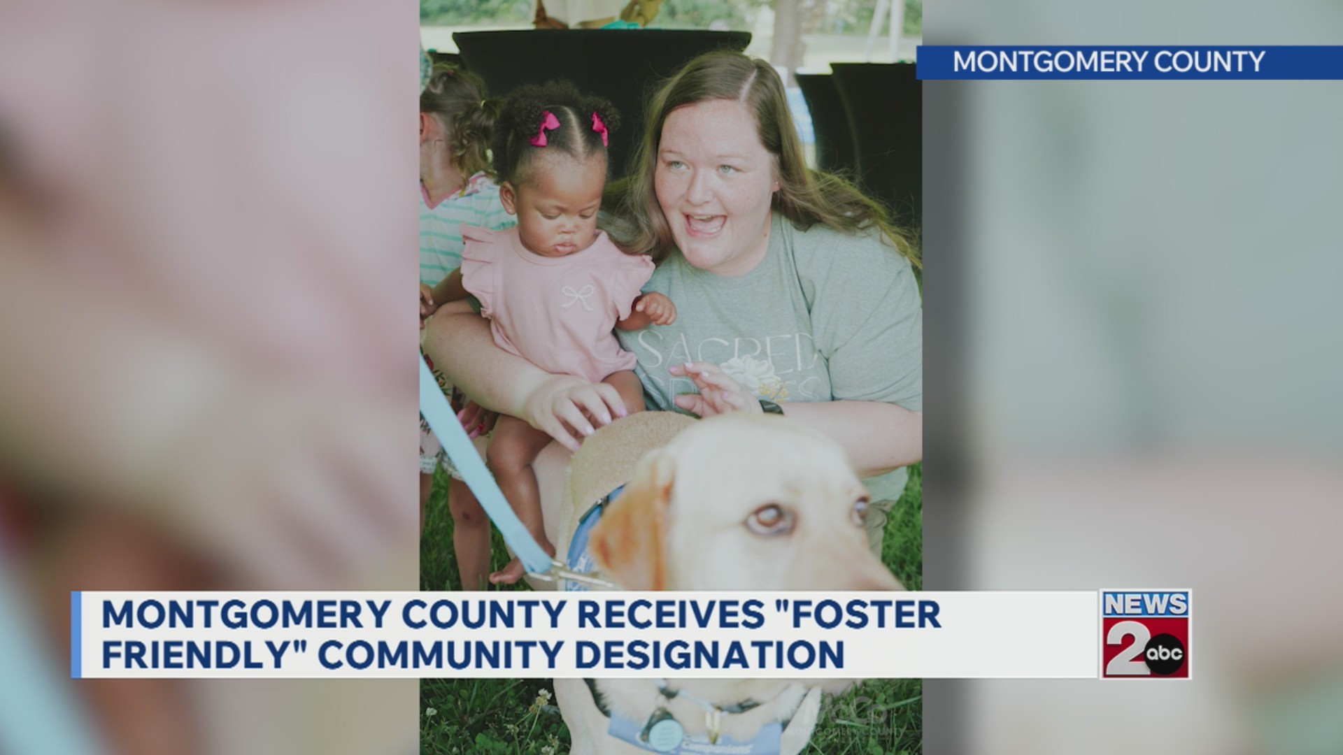 Montgomery County receives 'Foster Friendly' community designation