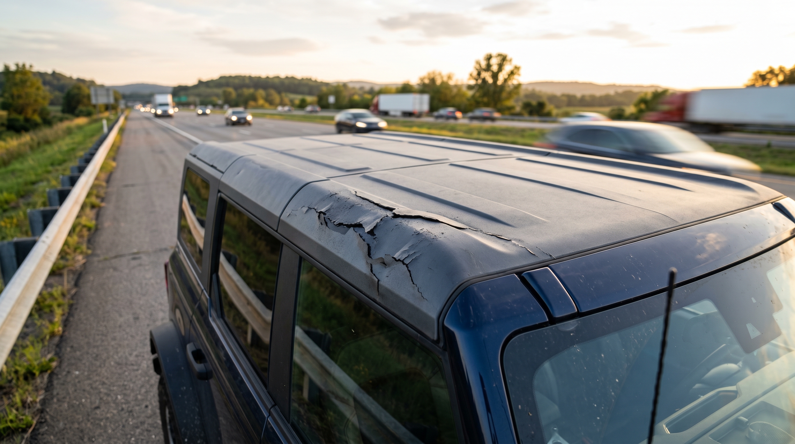 Ford recalls 16,200 Broncos after hardtops crack and shed pieces at ...