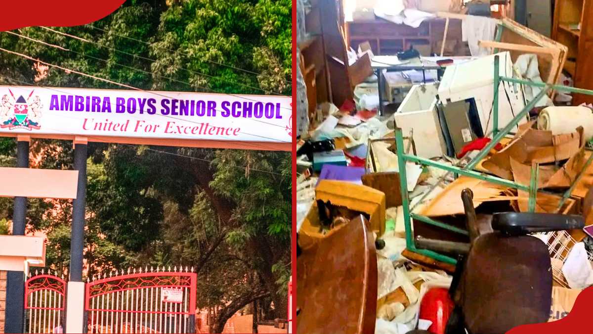 Ambira High School closed after students riot, destroy property ...
