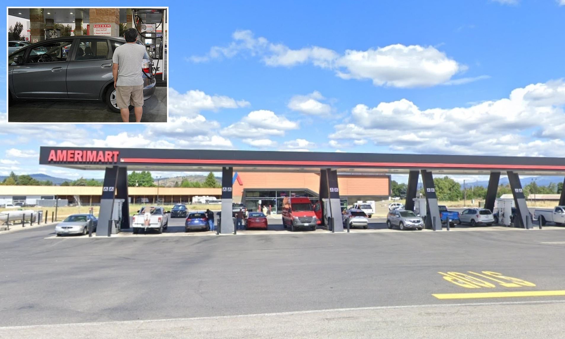 Deep blue state residents are flocking to their neighbor to fill up ...
