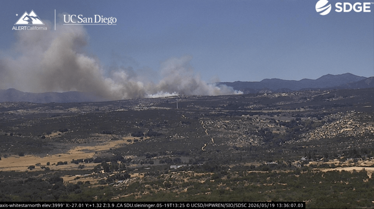 Evacuations issued as Tusil Fire spreads to 1,000 acres near I-8 in San ...