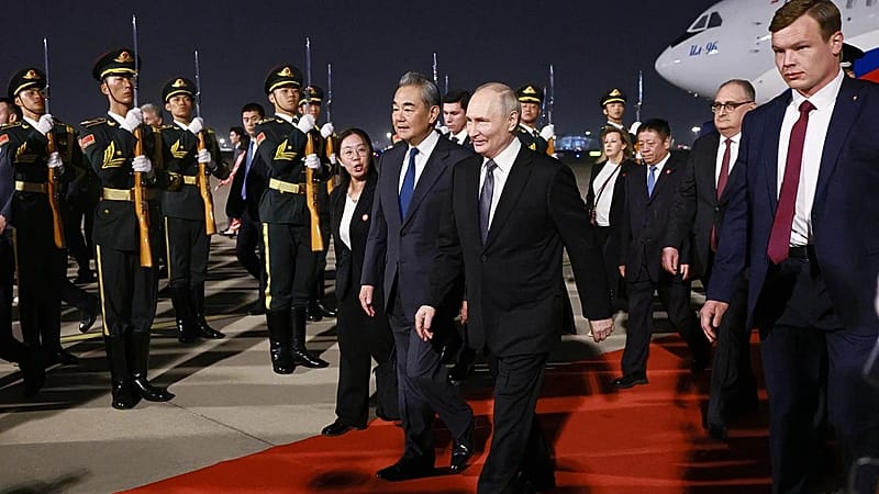 Russie : Vladimir Poutine est arrivé en Chine pour rencontrer Xi Jinping
