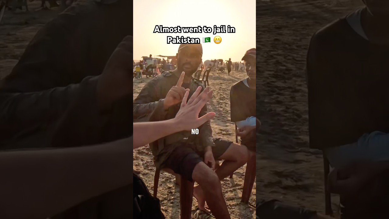I almost made a big mistake in Pakistan