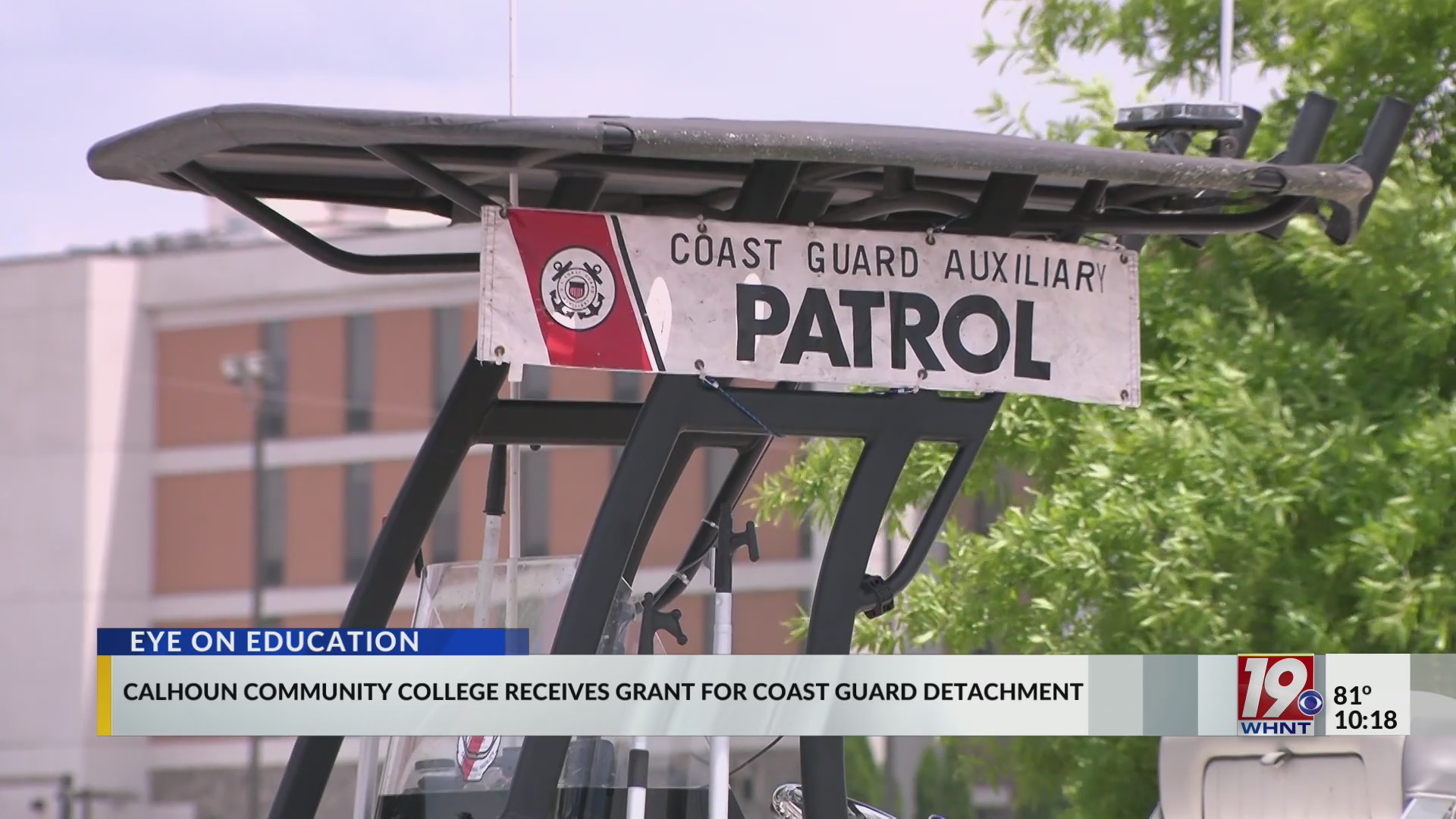 Calhoun Community College receives grant for Coast Guard detachment ...