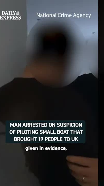 Police arrested a man who is suspected of piloting a small boat that ...