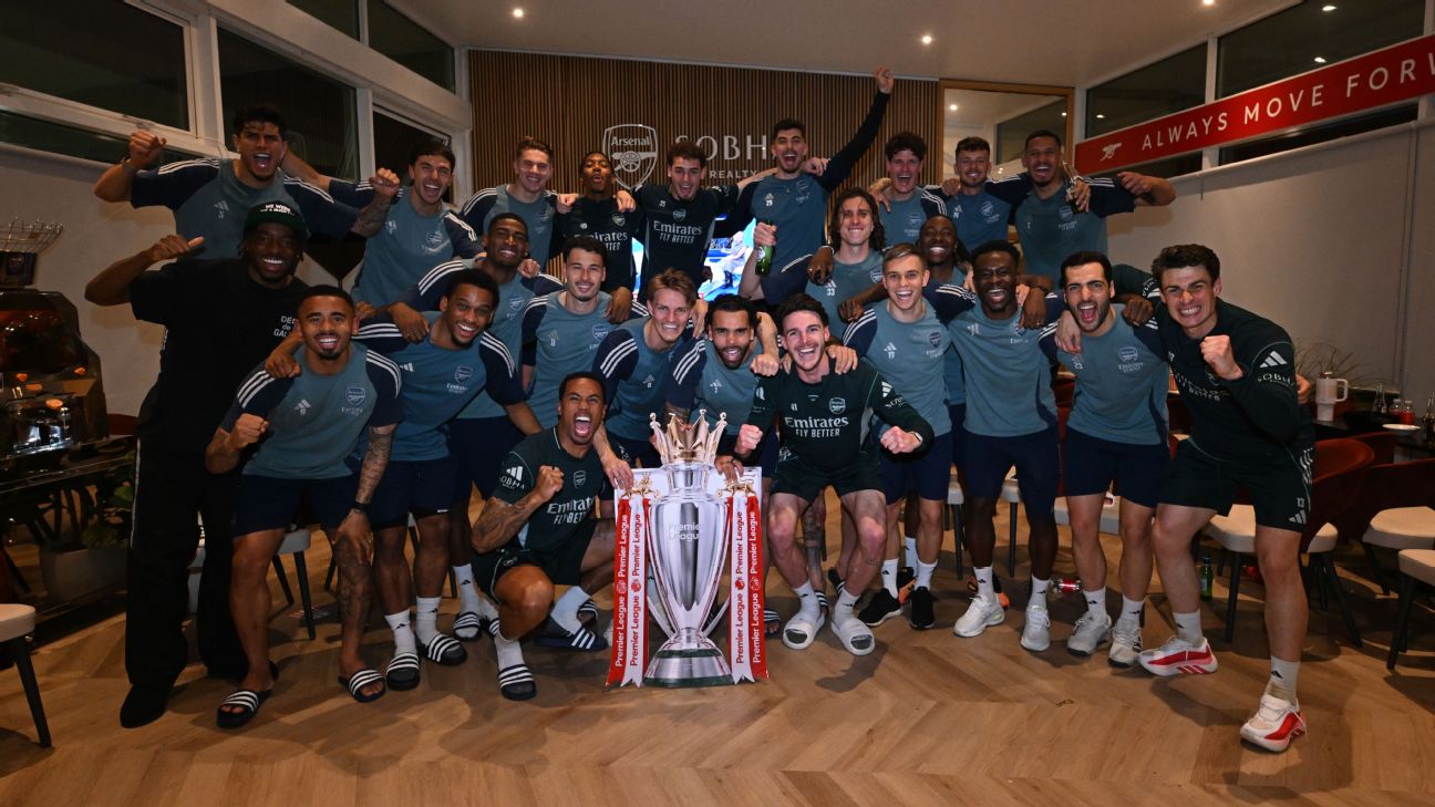Arsenal finally win Premier League title after so many near-misses