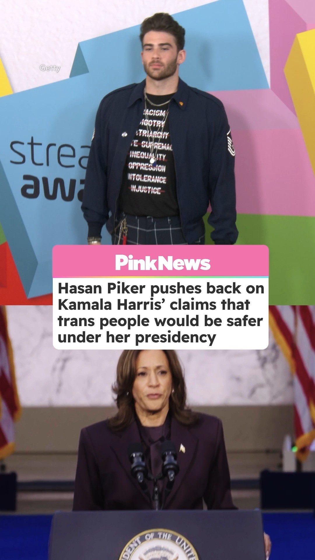Hasan Piker: Kamala Harris no better than Trump on trans rights, says ...