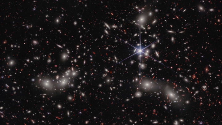 Pandora's cluster captured in a fascinating view by James Webb Space ...