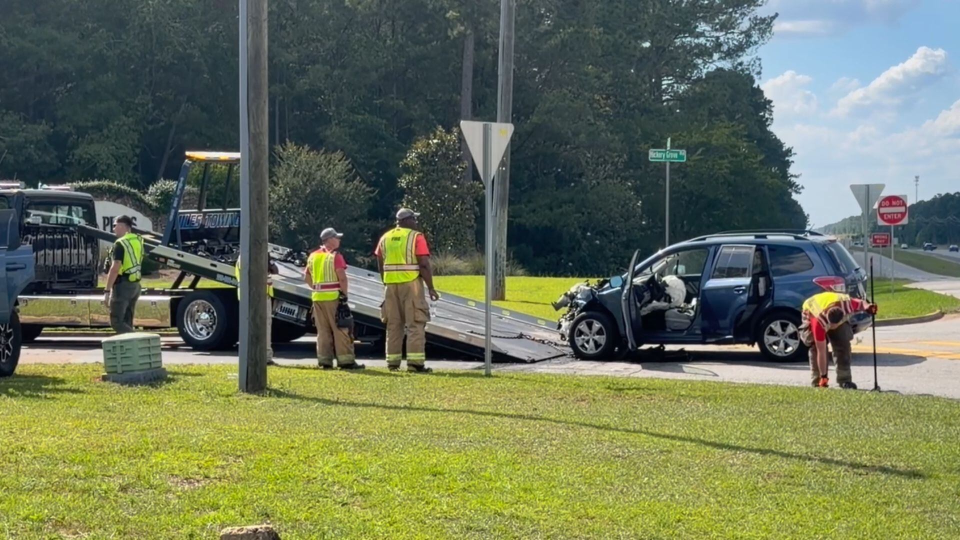 New info: Driver cited after fiery crash on US-82 in Lee County