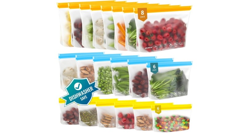 12 best reusable food storage bags, according to Amazon reviews