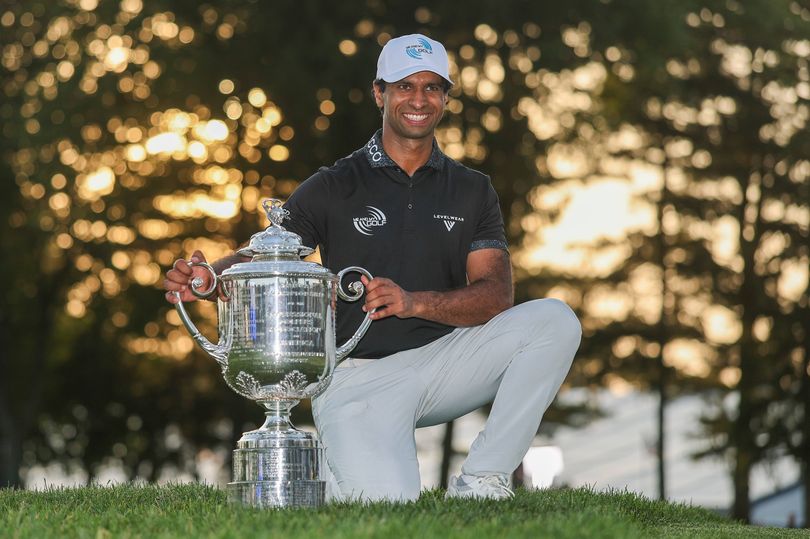 Aaron Rai still hasn't received PGA Championship trophy over damage concern