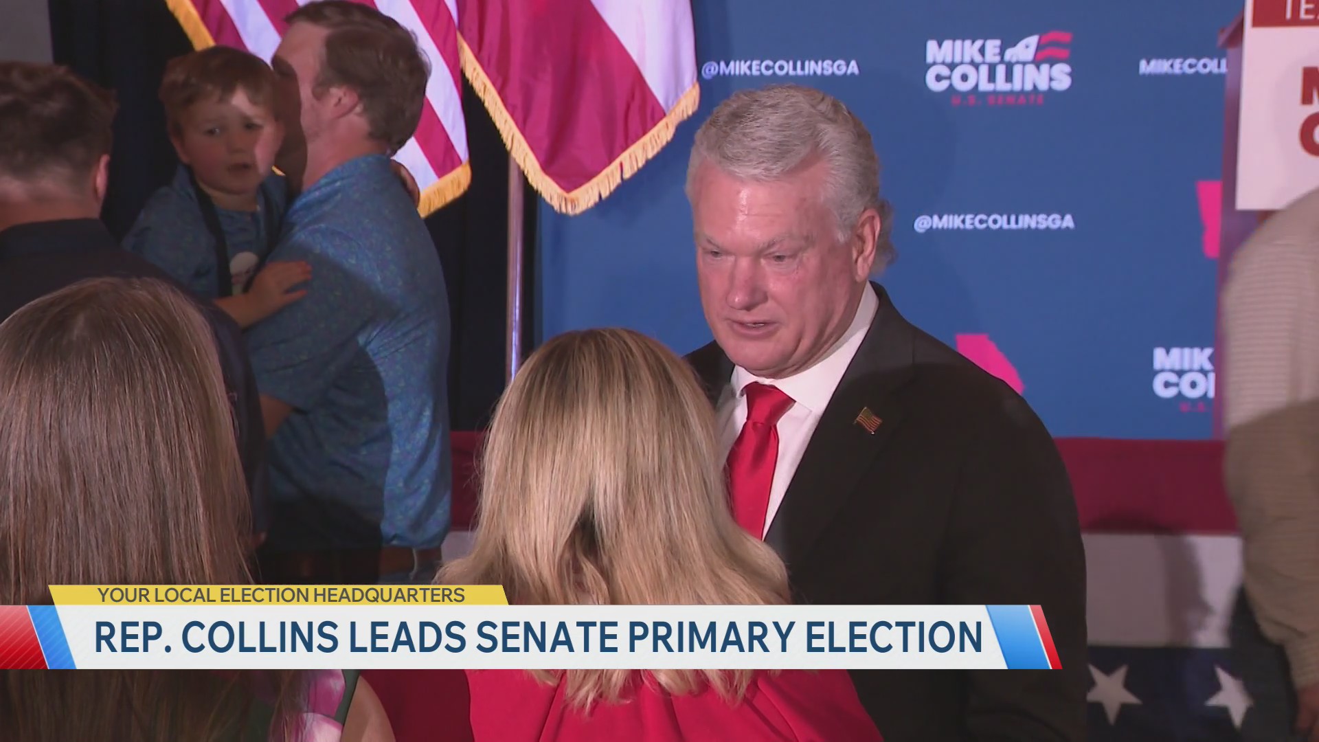 Rep. Mike Collins leads primary election, advances to runoff
