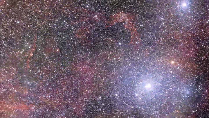 Exploring the remnants of a white dwarf star observed since 185
