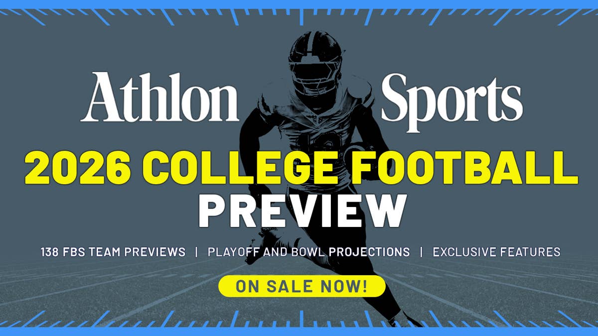 Athlon Sports 2026 college football preview magazine available now