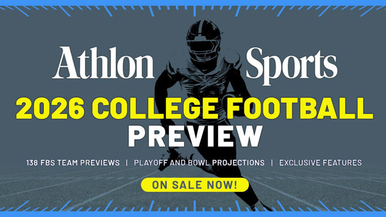 Athlon Sports 2026 college football preview magazine available now