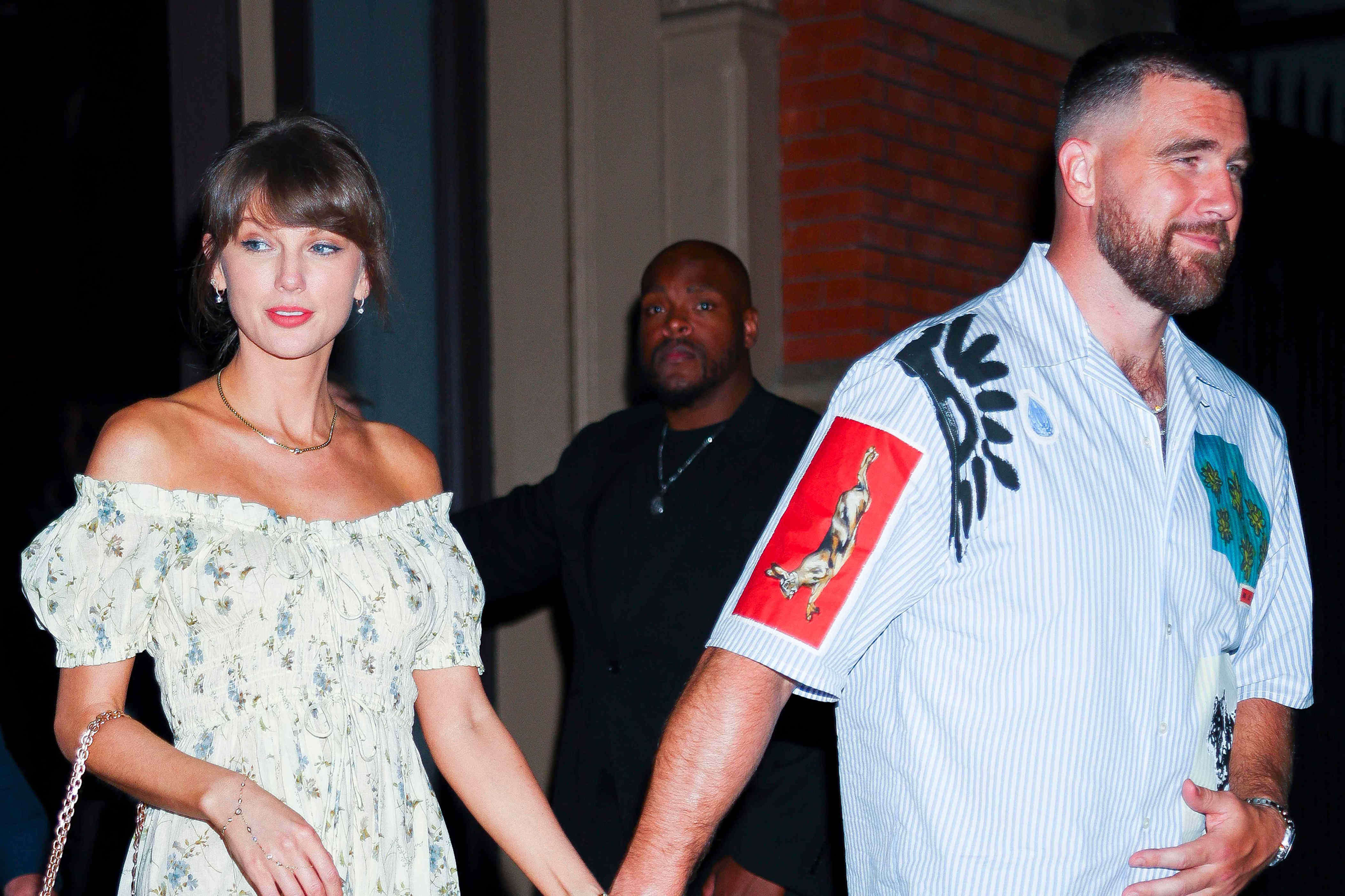 Taylor Swift's dreamy $348 date night dress is still in stock (for now ...