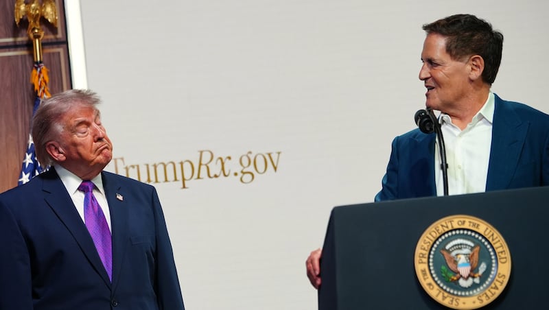 Odd couple: Mark Cuban joins Trump to tout TrumpRX drug additions