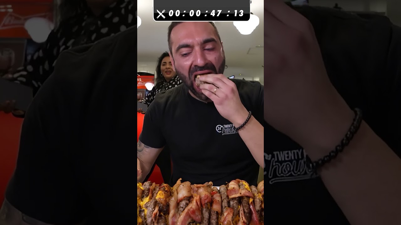 Can I conquer this crazy burger challenge?