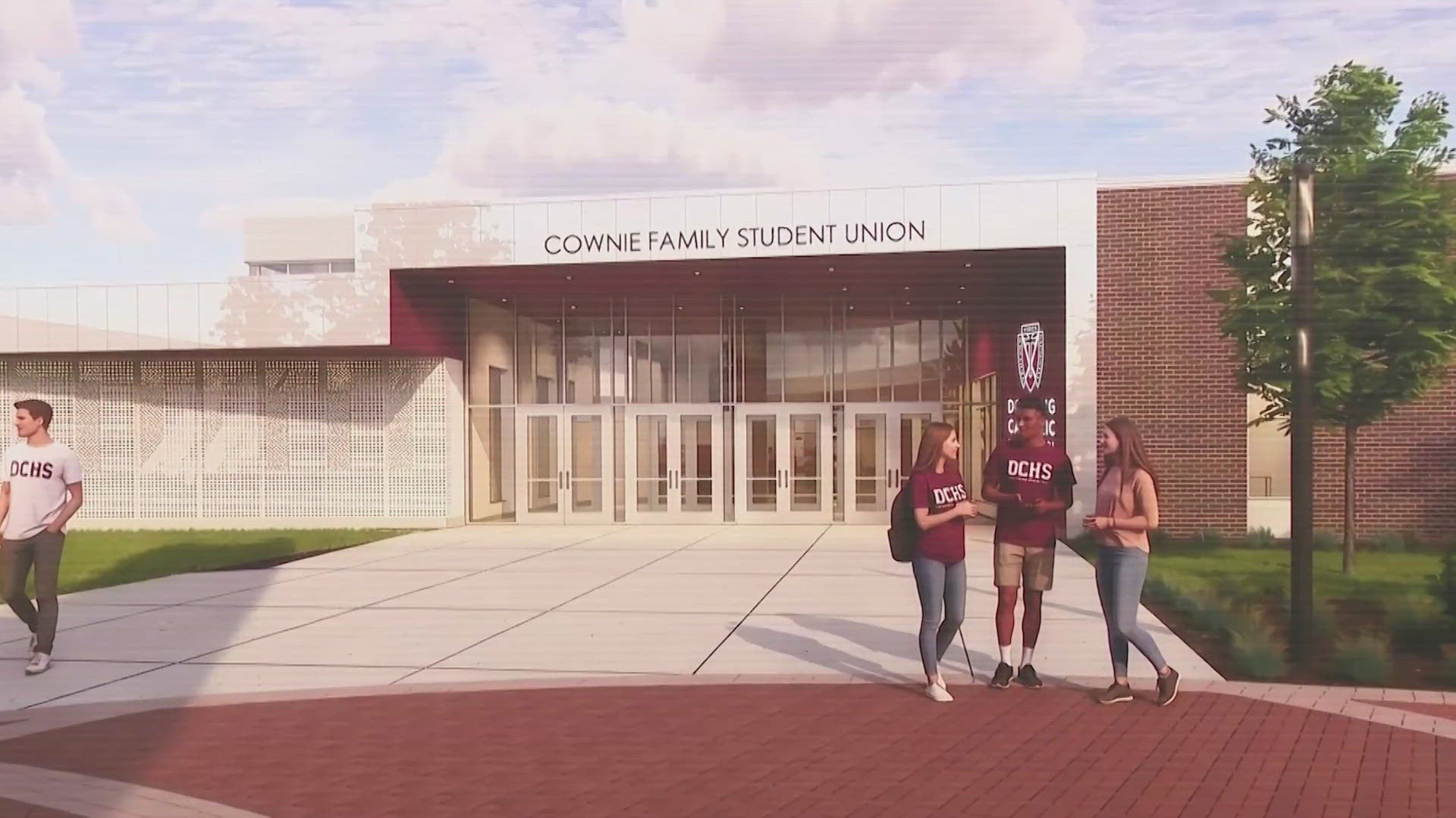 Dowling Catholic breaks ground on campus upgrades