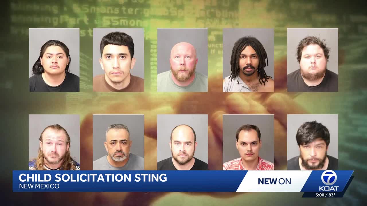 15 arrested in FBI child solicitation sting in New Mexico