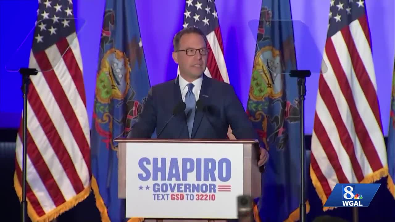 Democratic Gov. Josh Shapiro and Republican Stacy Garrity will face ...