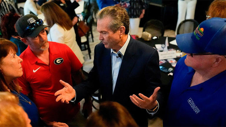 Trump's Georgia candidate heads to GOP runoff for governor against ...