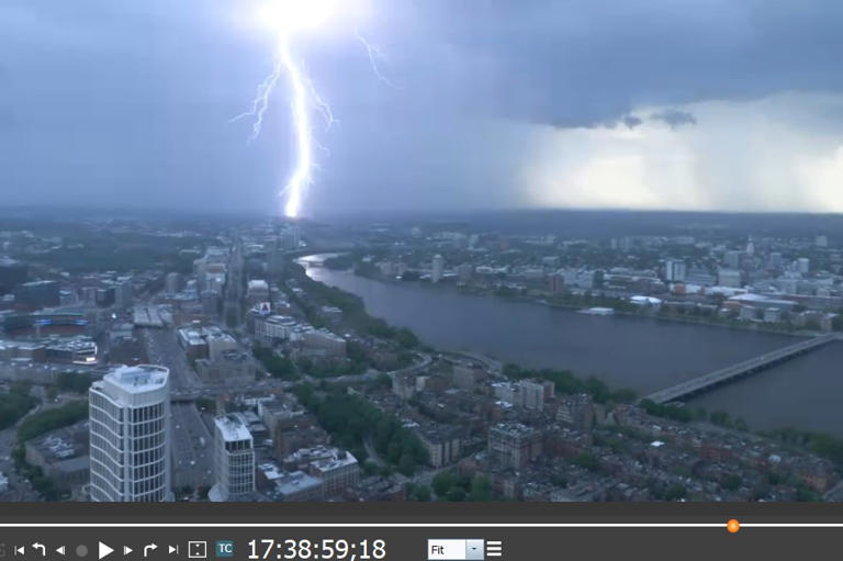 Widespread power outages in Boston area as severe storm hits