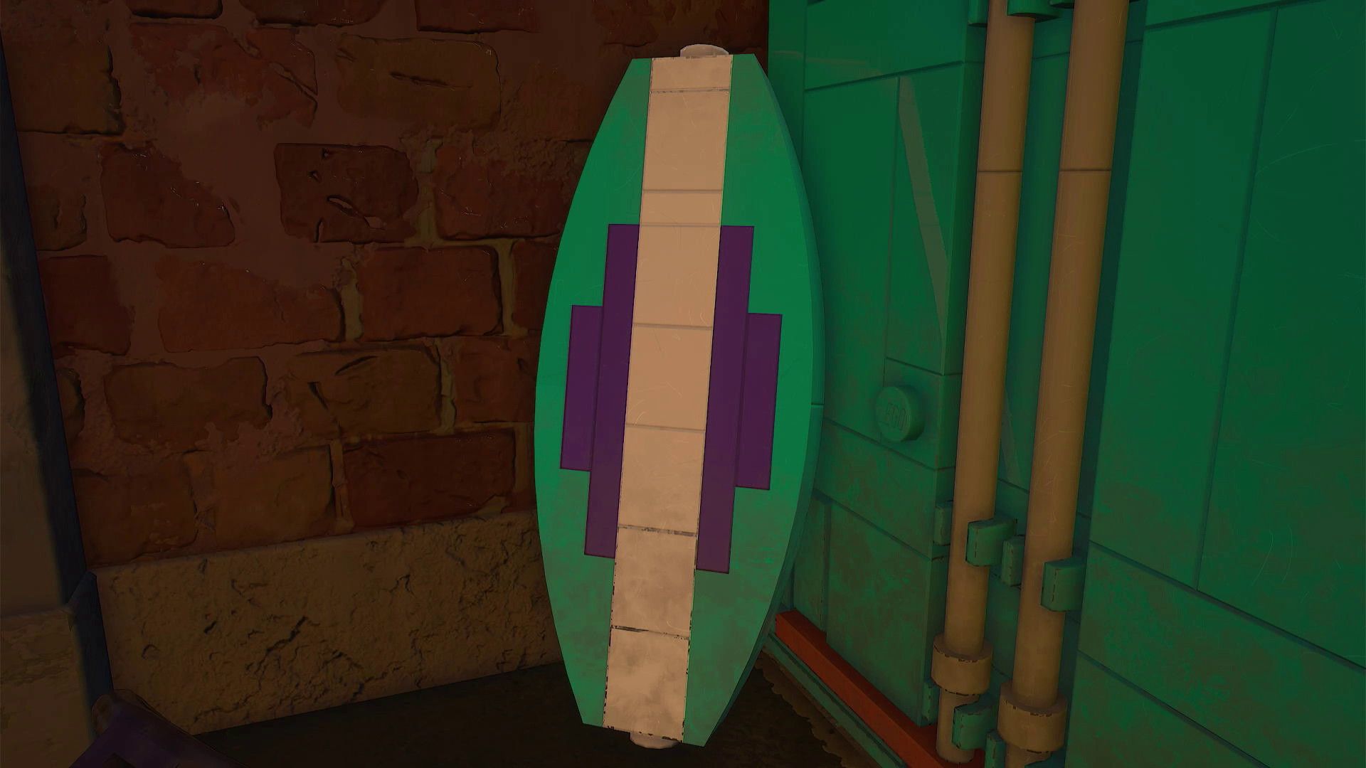 LEGO Batman legacy of the dark knight new beginnings surfboards & red brick