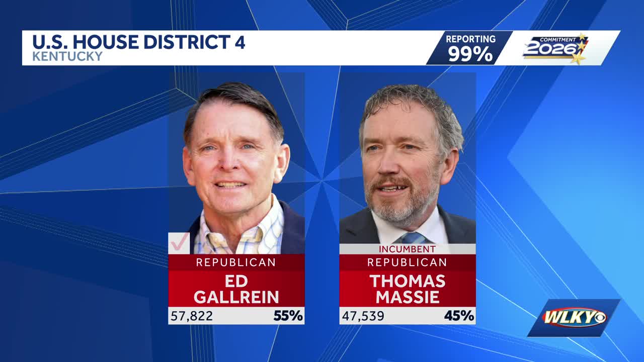 Kentucky primary election results - 11 p.m.