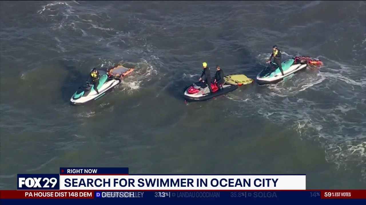 Search ongoing for missing Ocean City boogie boarder