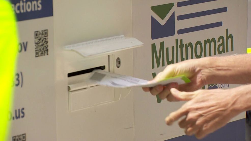 Multnomah County ballot drop boxes close at 8 p.m. Tuesday