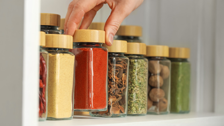 Not cabinets, not drawers: This Dollar Tree DIY organizes spices in a ...