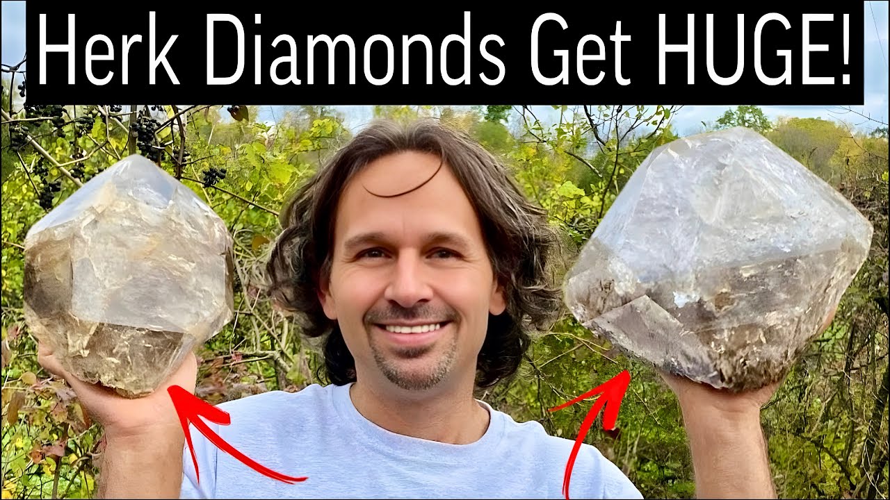 Collecting huge Herkimer diamonds in New York!