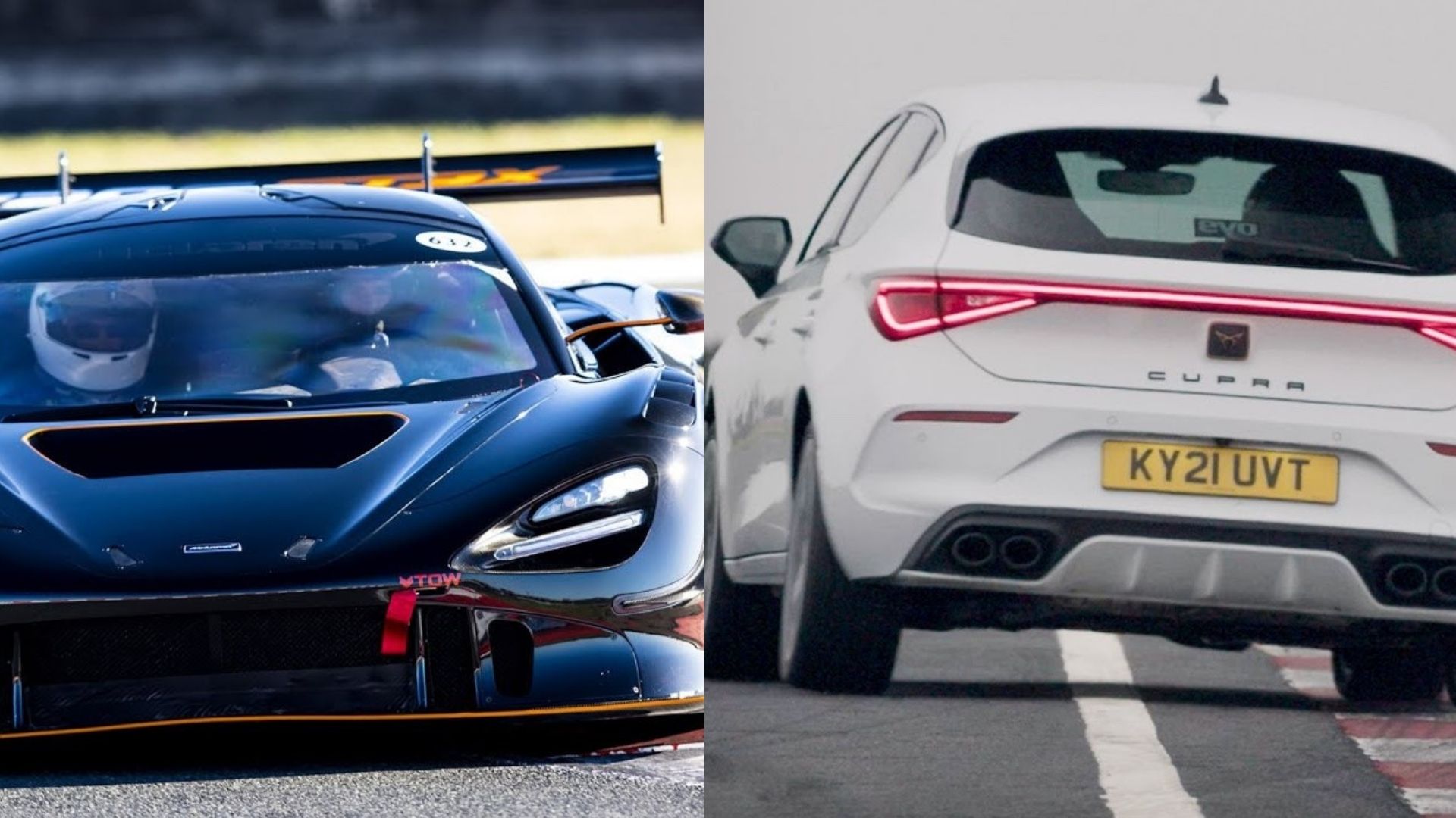McLaren 720S GT3X v/s Cupra Leon 300