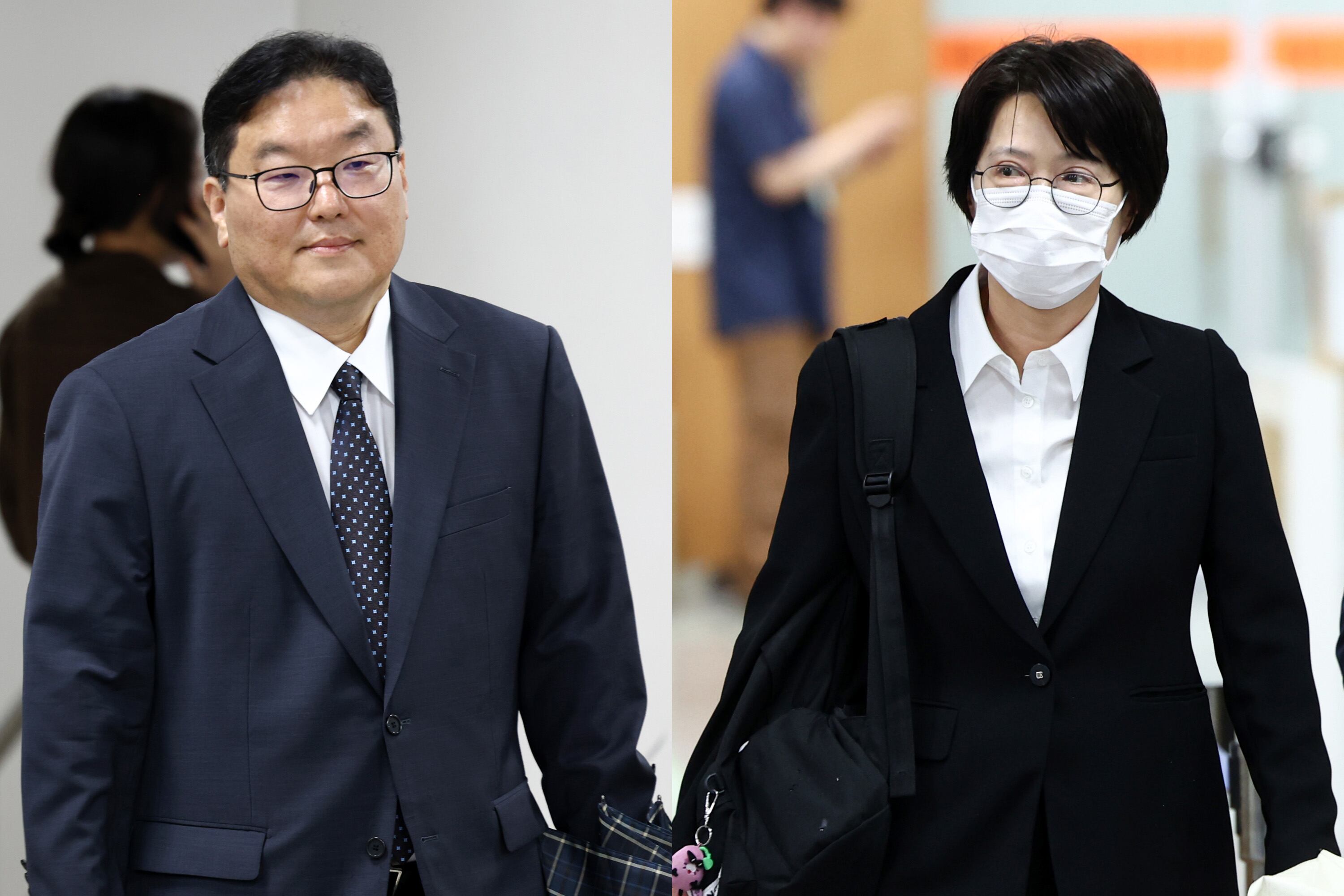 Eom Hee-jun, Kim Dong-hee deny charges in Coupang case