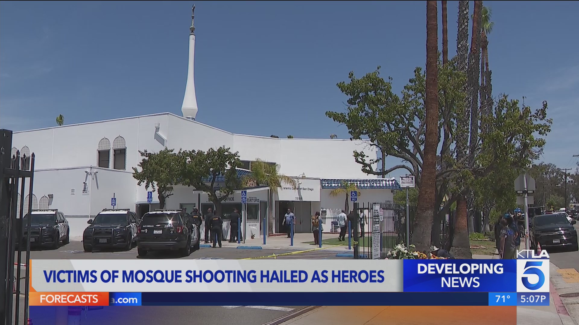 Local authorities increase patrols after 5 people killed in San Diego ...