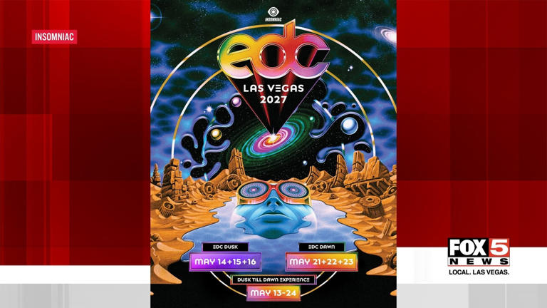 EDC Las Vegas 2027 to span across 2 weekends in new 'Dusk Till Dawn ...