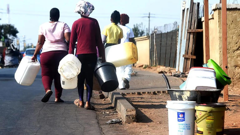 How illegal water connections are blocking access to communal taps in ...