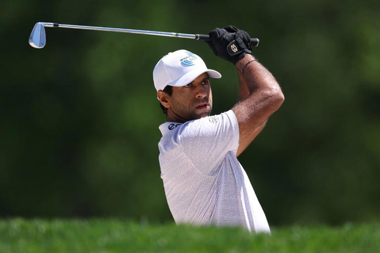 Damage on the trophy: Aaron Rai reveals why PGA Championship trophy ...
