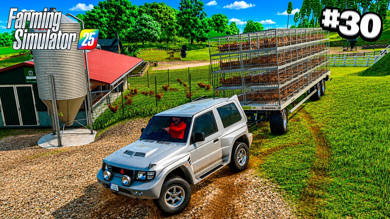Vendimos todas las gallinas en Farming Simulator 25